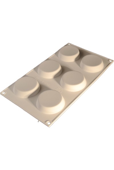 Cesil 6'lı Silikon Tartolet Kalıbı