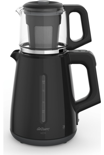 Arzum Ar3061 Çaycı Çay Makinesi - Siyah