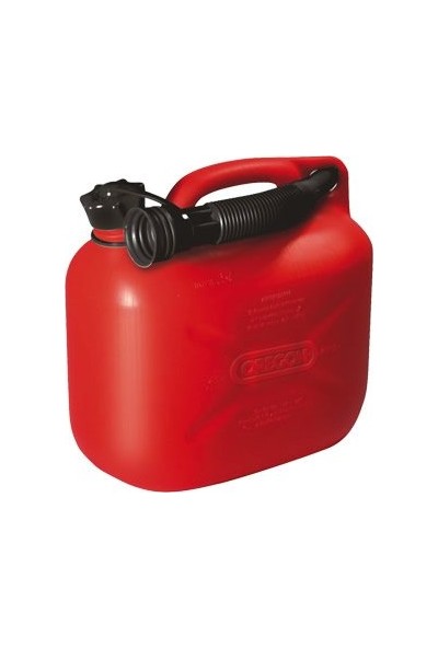 Oregon O42-970 Benzin Bidonu 5Lt Kırmızı
