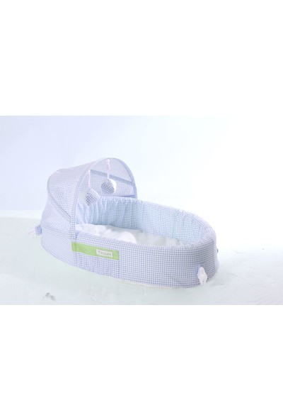 Tossiee Portatif Bebek Yatağı - Mavi