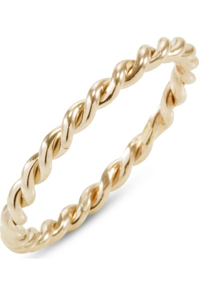 Goldstore 14 Ayar Altın Burgu Yüzük Gwm42815 Goldstore 14 Ayar Altın Burgu Yüzük Gwm42815