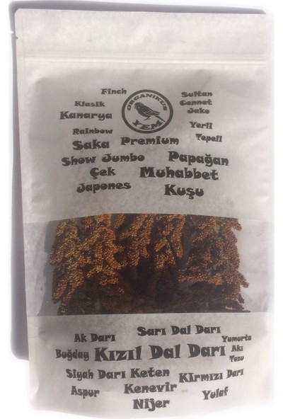 Organikus Kızıl Dal Darı 5'Li