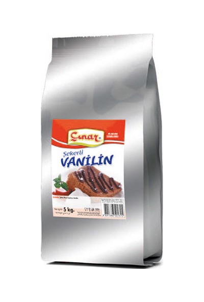 Çınar Şekerli Vanilin 5 kg Edt / Vanilin With Sugar