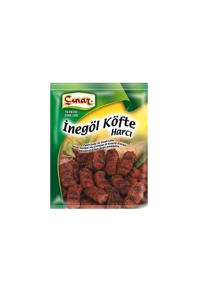 Çınar İnegöl Köfte Harcı 90 gr Çınar İnegöl Köfte Harcı 90 gr