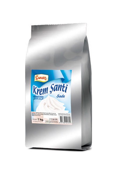 Çınar Krem Şanti Sade 1 kg Çınar Krem Şanti Sade 1 kg
