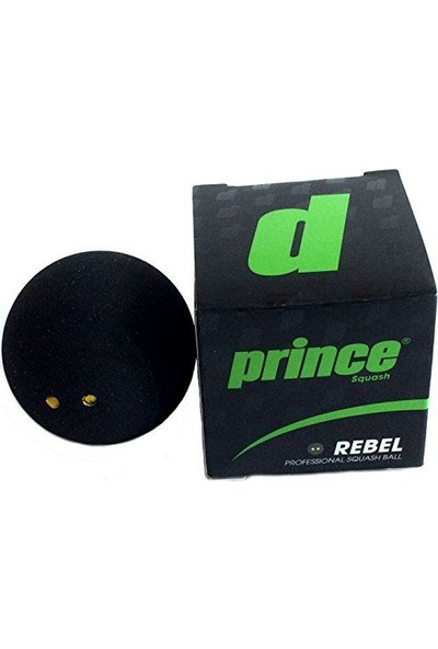Prince Rebel Tekli Çift Sarı Noktalı Squash Topu Prince Rebel Tekli Çift Sarı Noktalı Squash Topu