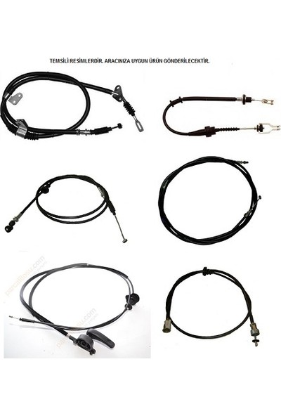 Sbk Toyota Corolla 1,3L 2E Ee100 92-98 El Fren Teli Arka R Sbk Toyota Corolla 1,3L 2E Ee100 92-98 El Fren Teli Arka R