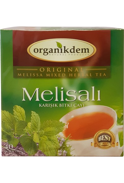 Organikdem Melisa Çayı 40 Adet Süzen Poşet Organikdem Melisa Çayı 40 Adet Süzen Poşet