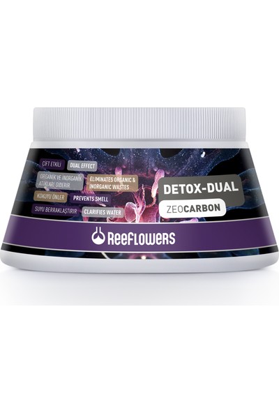 ReeFlowers Detox Dual Zeo Carbon 500 ml 360 gr