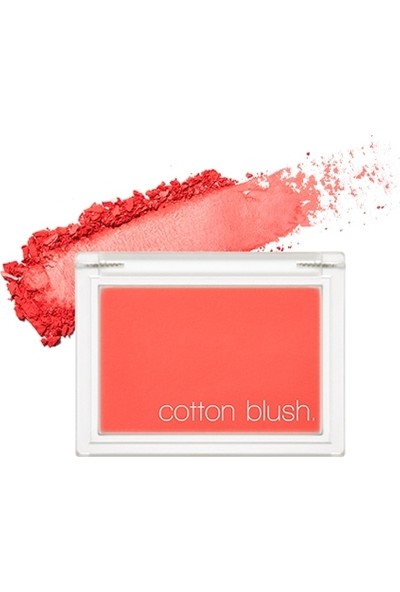 Missha Cotton Blusher (Red Flat) Missha Cotton Blusher (Red Flat)