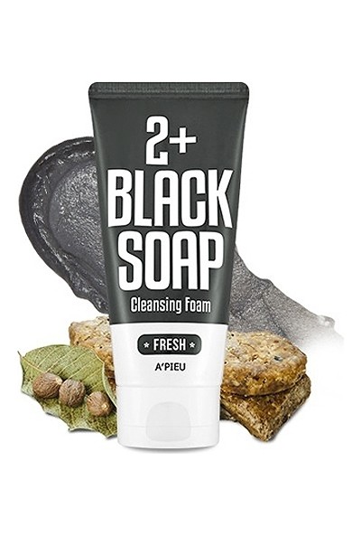 Missha A'Pieu Fresh Blacksoap 2+ Cleansing Foam Missha A'Pieu Fresh Blacksoap 2+ Cleansing Foam