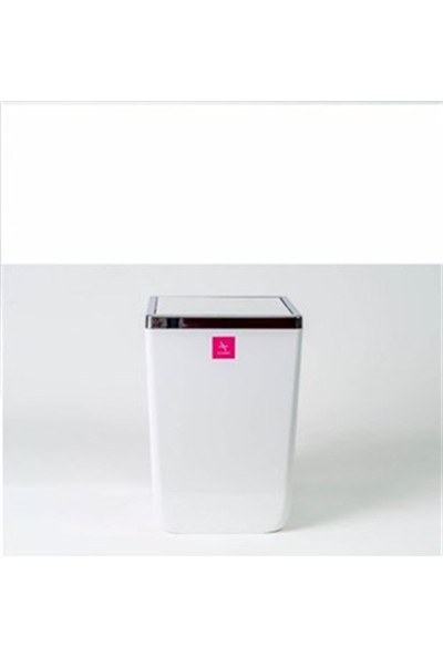 Primanova Toskana Çöp Kovasi 6 Lt Beyaz M-Sa05-01
