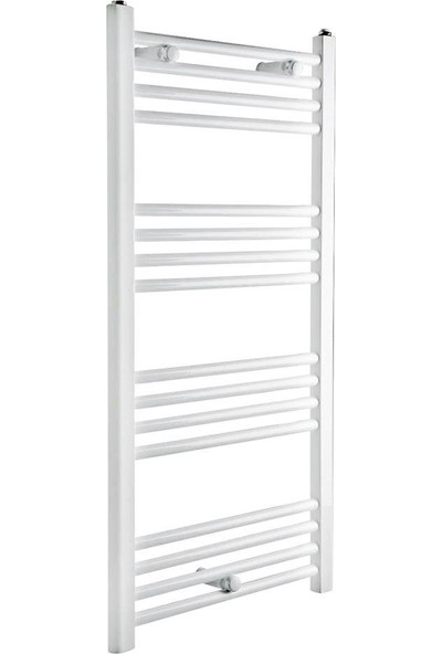 Duffmart Omnia 5/10 Beyaz Düz Havlupan Radyatör Duffmart Omnia 5/10 Beyaz Düz Havlupan Radyatör