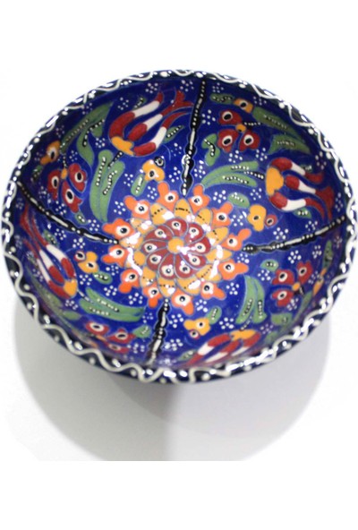 İlbay 17 cm Dantel Çini Kase