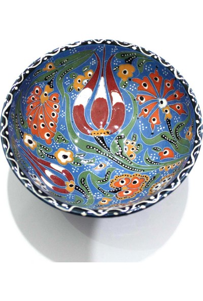 İlbay 17 cm Dantel Çini Kase