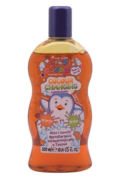 Crazy Soap Çocuklar İçin Renk Değiştiren Banyo Sabunu 300 ml Turuncudan Yeşile Crazy Soap Çocuklar İçin Renk Değiştiren Banyo Sabunu 300 ml Turuncudan Yeşile