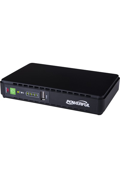 Powerful PM-6600 8800mAH Lityum Pil Modem Ups Kesintisiz Güç Kaynağı Powerful PM-6600 8800mAH Lityum Pil Modem Ups Kesintisiz Güç Kaynağı