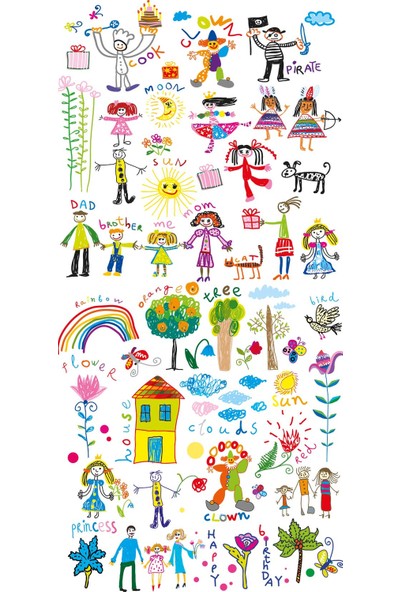 Renkselart Anaokulu Kapı Giydirme