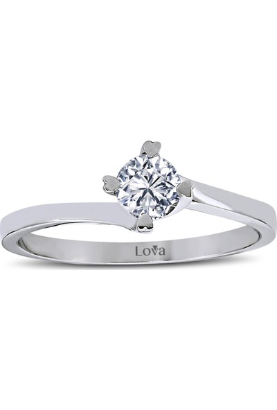 Lova G Renk 0,39 Karat Pırlanta Tektaş Yüzük 1010052