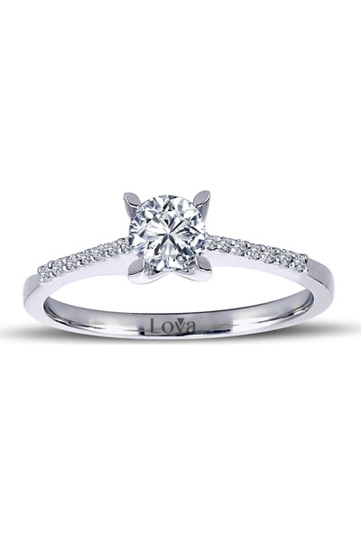 Lova Toplam 0,50 Karat Pırlanta Tektaş Yüzük 1020159