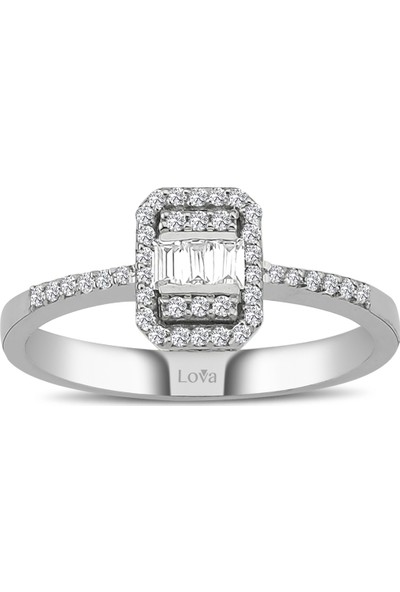 Lova Baget Pırlanta Yüzük 1020290