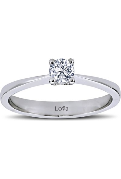 Lova 0,23 Karat Pırlanta Tektaş Yüzük 1030044