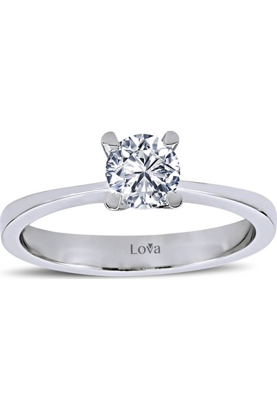 Lova G Renk 0,52 Karat Pırlanta Tektaş Yüzük 1030056