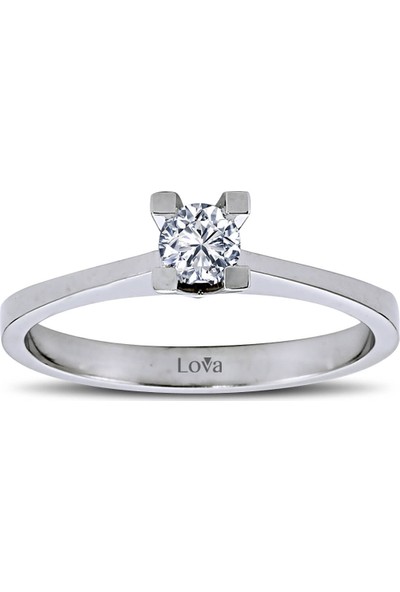 Lova F-VS2 0,20 Karat Pırlanta Tektaş Yüzük 1040002