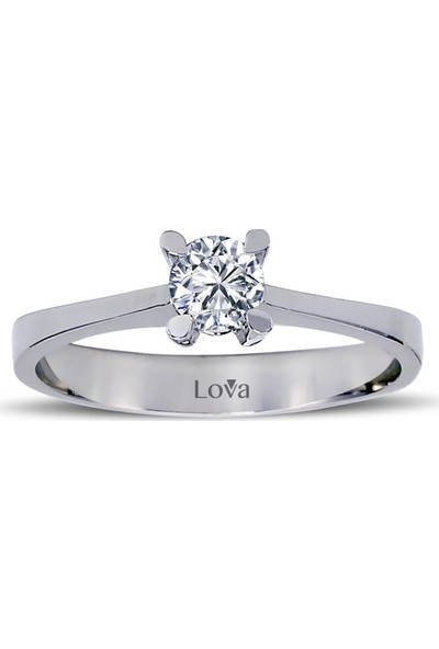 Lova G Renk 0,31 Karat Pırlanta Tektaş Yüzük 1050054