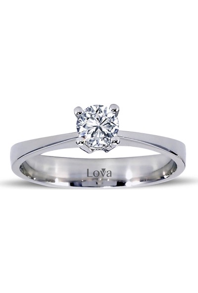 Lova G Renk 0,35 Karat Pırlanta Tektaş Yüzük 1050144