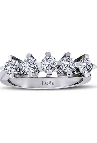 Lova 0,78 Karat Pırlanta Beştaş Yüzük 1050175