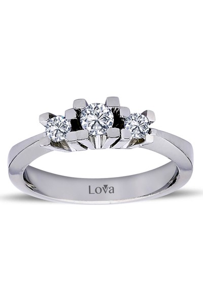 Lova 0,32 Karat Pırlanta Tria Yüzük 1050227