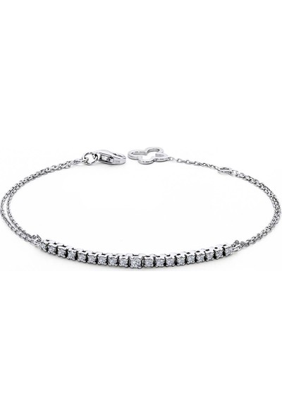 Lova Zincirli Pırlanta Sırataş Bileklik 4070016