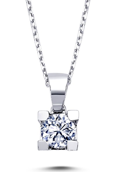 Lova 0,31 Karat Pırlanta Tektaş Kolye 2070004