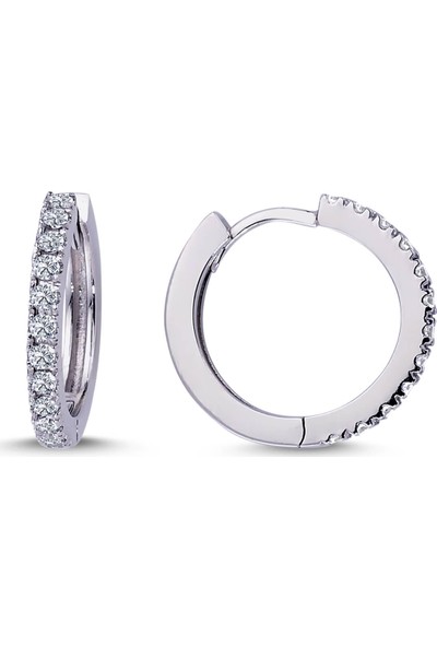 Lova Pırlantalı Halka Küpe 3030017