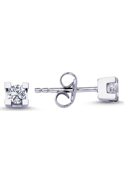 Lova 0,26 Karat Pırlanta Tektaş Küpe 3070002