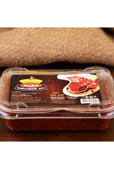 Gurmepark Aşıkbaba Acuka Kahvaltılık Sos 300 gr Gurmepark Aşıkbaba Acuka Kahvaltılık Sos 300 gr
