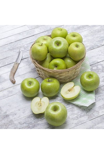 Mutlu Sebzeler Yeşil Elma ( Grannysmıth ) (1Kg) Mutlu Sebzeler Yeşil Elma ( Grannysmıth ) (1Kg)