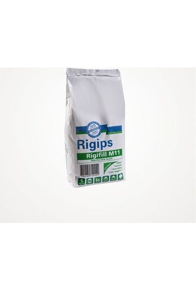 Rigips Perlitli Sıva Alçısı Rigifill M11 ( 5 Kg ) Rigips Perlitli Sıva Alçısı Rigifill M11 ( 5 Kg )
