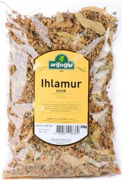 Arifoğlu Ihlamur (Çiçek) 250gr
