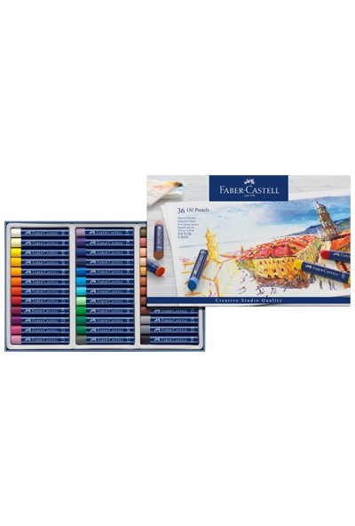 Faber-Castell Creative Studio Yağlı Pastel Boya 36 Renk Faber-Castell Creative Studio Yağlı Pastel Boya 36 Renk