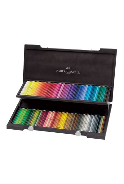 Polychromos Kuru Boya Kalemi Ahşap Kutu 120 Renk Polychromos Kuru Boya Kalemi Ahşap Kutu 120 Renk