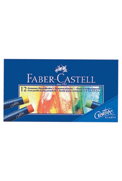 Faber-Castell Creative Studio Yağlı Pastel Boya 12 Renk Faber-Castell Creative Studio Yağlı Pastel Boya 12 Renk