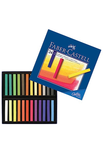 Faber-Castell Creative Studio Toz Pastel Boya (Soft) 24 Renk Tam Boy Faber-Castell Creative Studio Toz Pastel Boya (Soft) 24 Renk Tam Boy