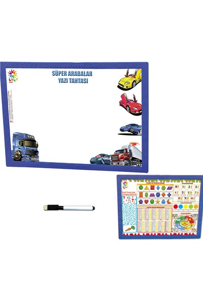 Laço Süper Arabalar Yazı Tahtası
