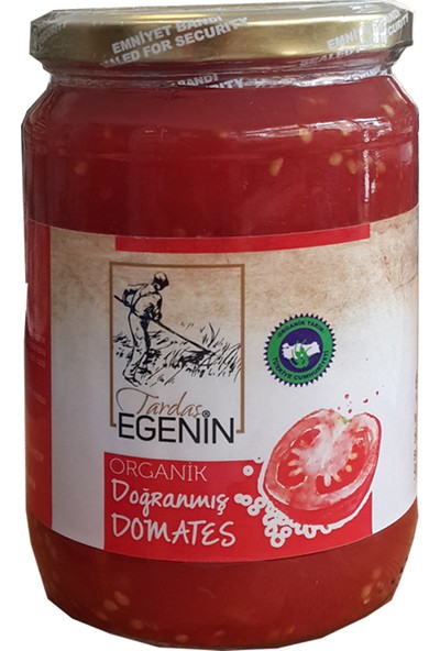 Tardaş Egenin Organik Doğranmış Domates 345 gr Tardaş Egenin Organik Doğranmış Domates 345 gr