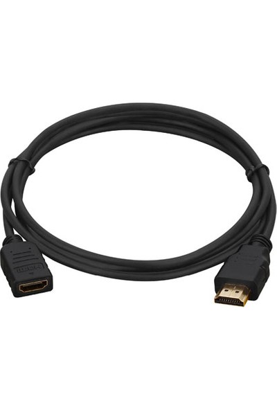Platoon PLH-021 HDMI Dişi Erkek Uzatma Kablosu 1 m Platoon PLH-021 HDMI Dişi Erkek Uzatma Kablosu 1 m