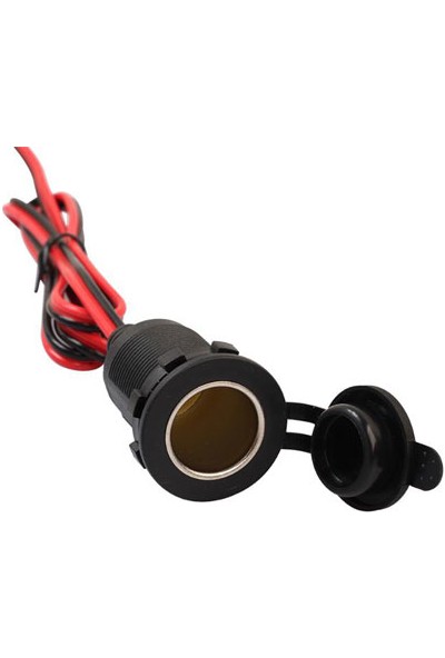 Platoon Dişi Araç Puro Çakmak Vidalı Montelenebilir 12 V Dc Soketi