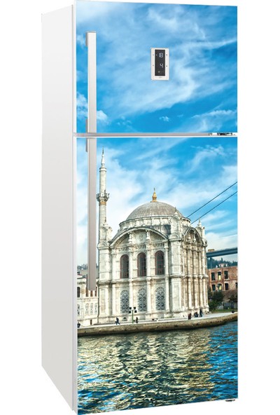 Tilki Dünyası Buzdolabı Kapağı Kaplama Sticker 0057