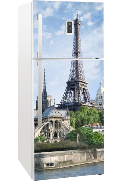 Tilki Dünyası Buzdolabı Kapağı Kaplama Sticker 0076